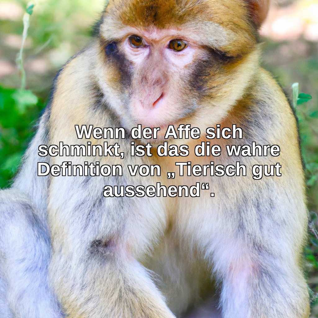 Geschminkter Affe: Kreative Verwandlung für Events – dedicatedto.at